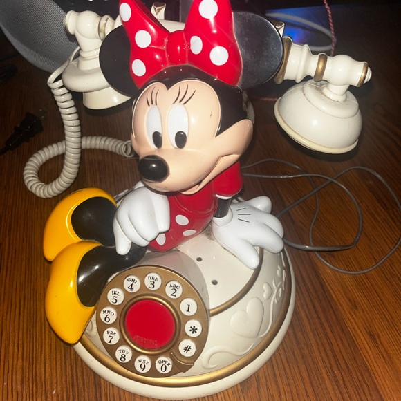 Disney | Cell Phones & Accessories | Vintage Telemania Minnie Mouse ...